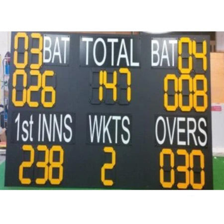 Custom Made Manual Scoreboard – durantcricket
