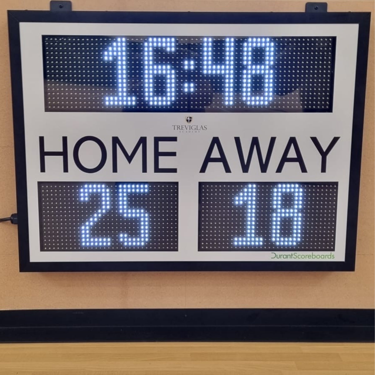 HOME/AWAY/TIME Indoor Scoreboard – DurantSports